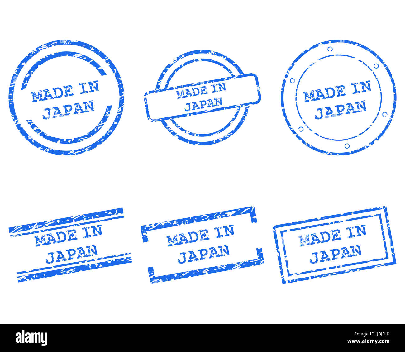 Made in Japan Stempel Stock Photo - Alamy