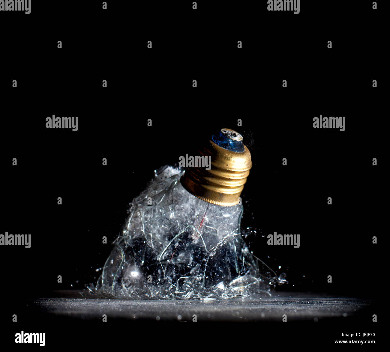 close up image of electric bulb explosion Stock Photo - Alamy