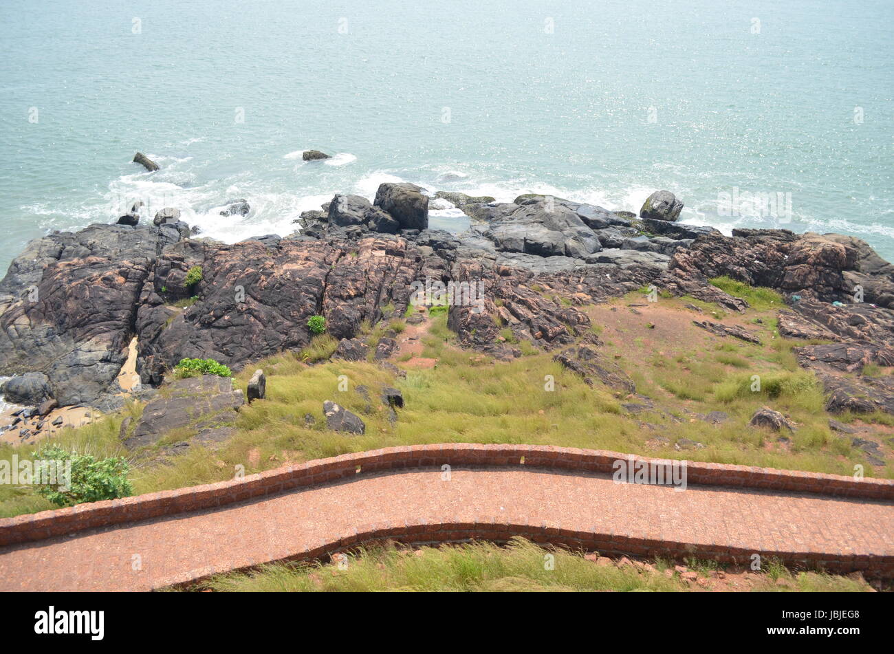 Kasargod Tipu Sultan Military Station Bakel Fort, India, Kerala Stock ...