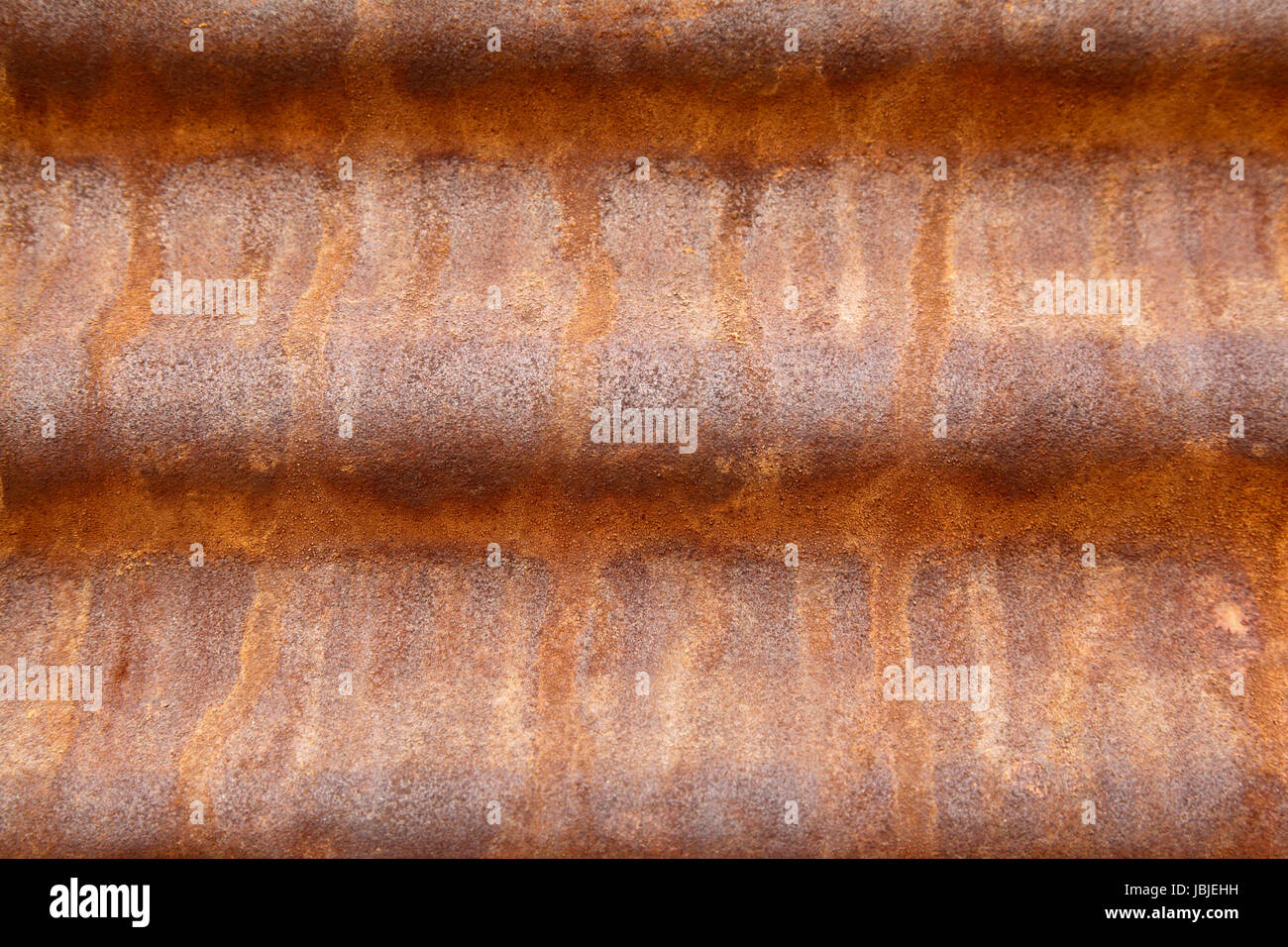 Horizontal strips of iron with rust Stock Photo - Alamy