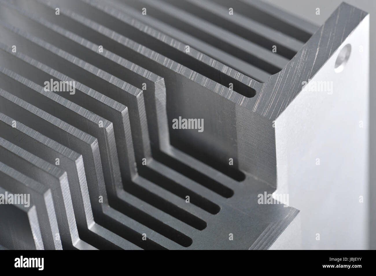 aluminum cooling fins Stock Photo - Alamy