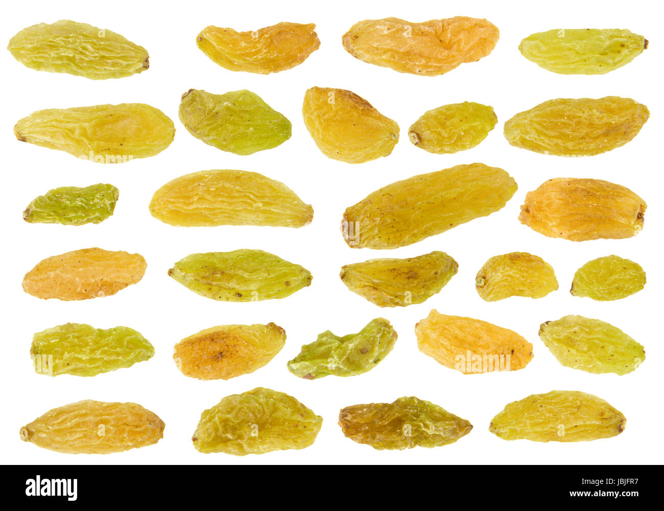 collection of raisin isolated on the white background Stock Photo - Alamy