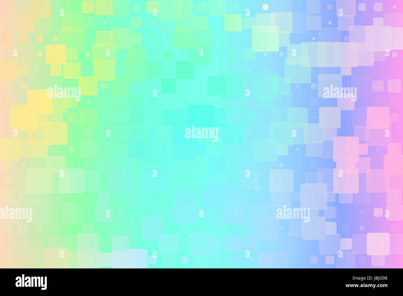 Light rainbow abstract glowing background with random sizes rounded ...