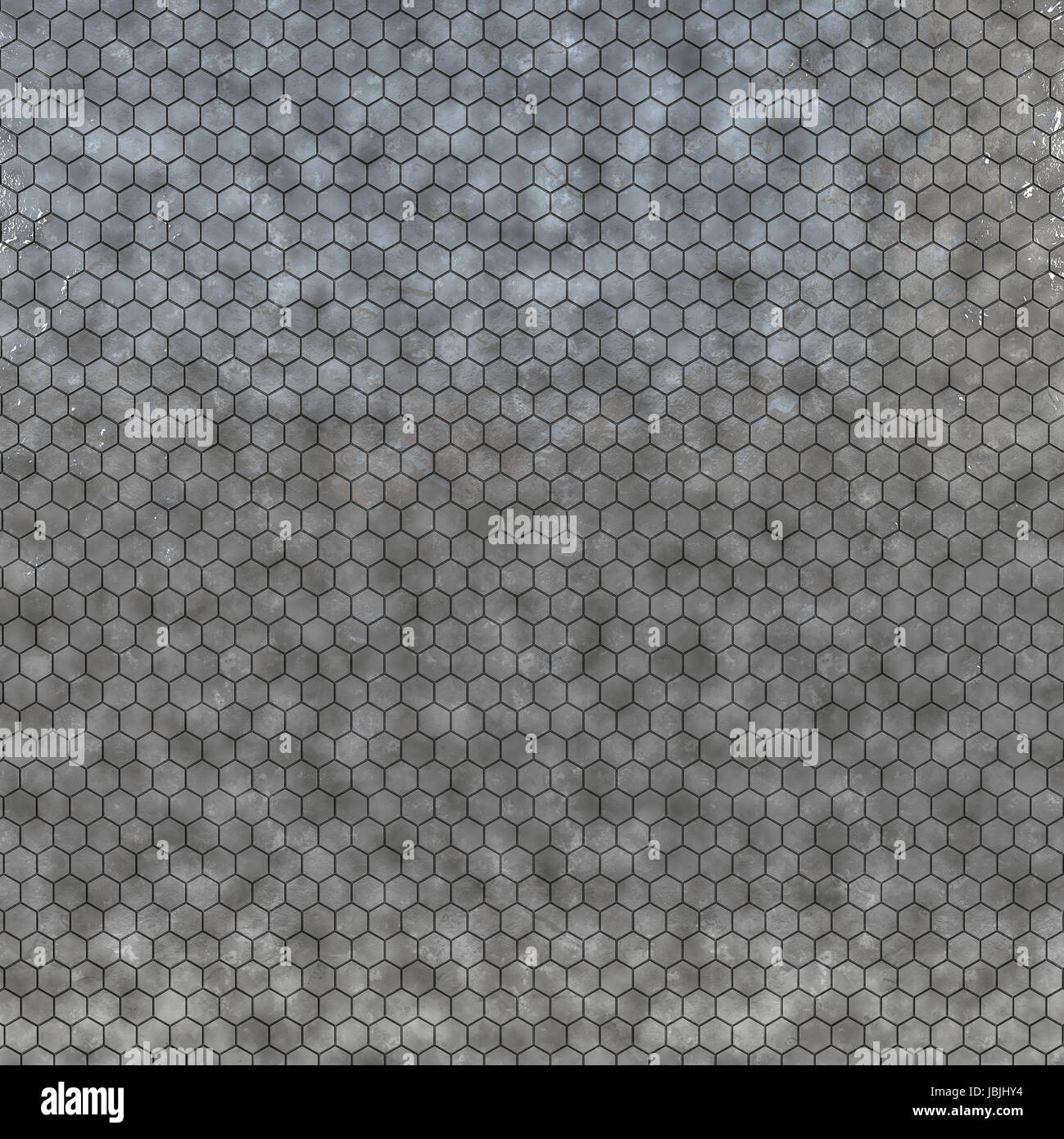 Hexagonal metal texture Stock Photo - Alamy