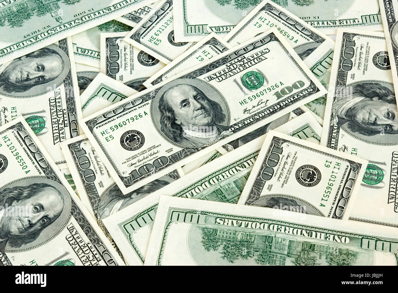 Money background from hundreds dollars Stock Photo - Alamy