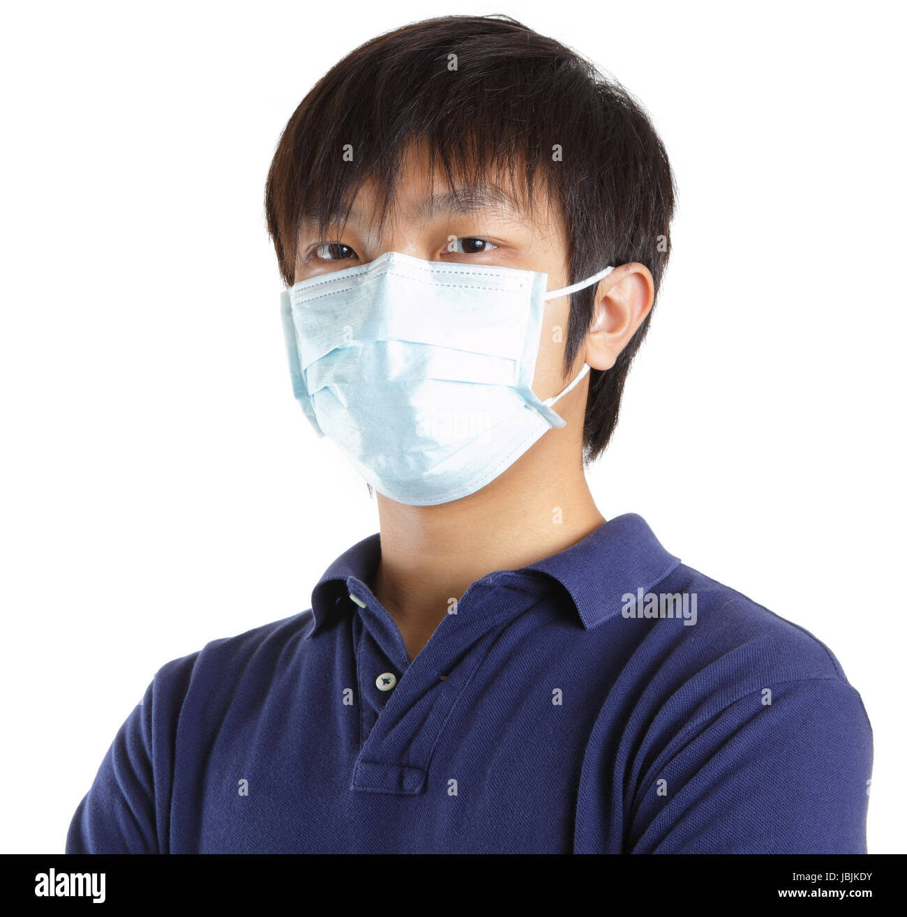 Man wearing face mask Stock Photo - Alamy