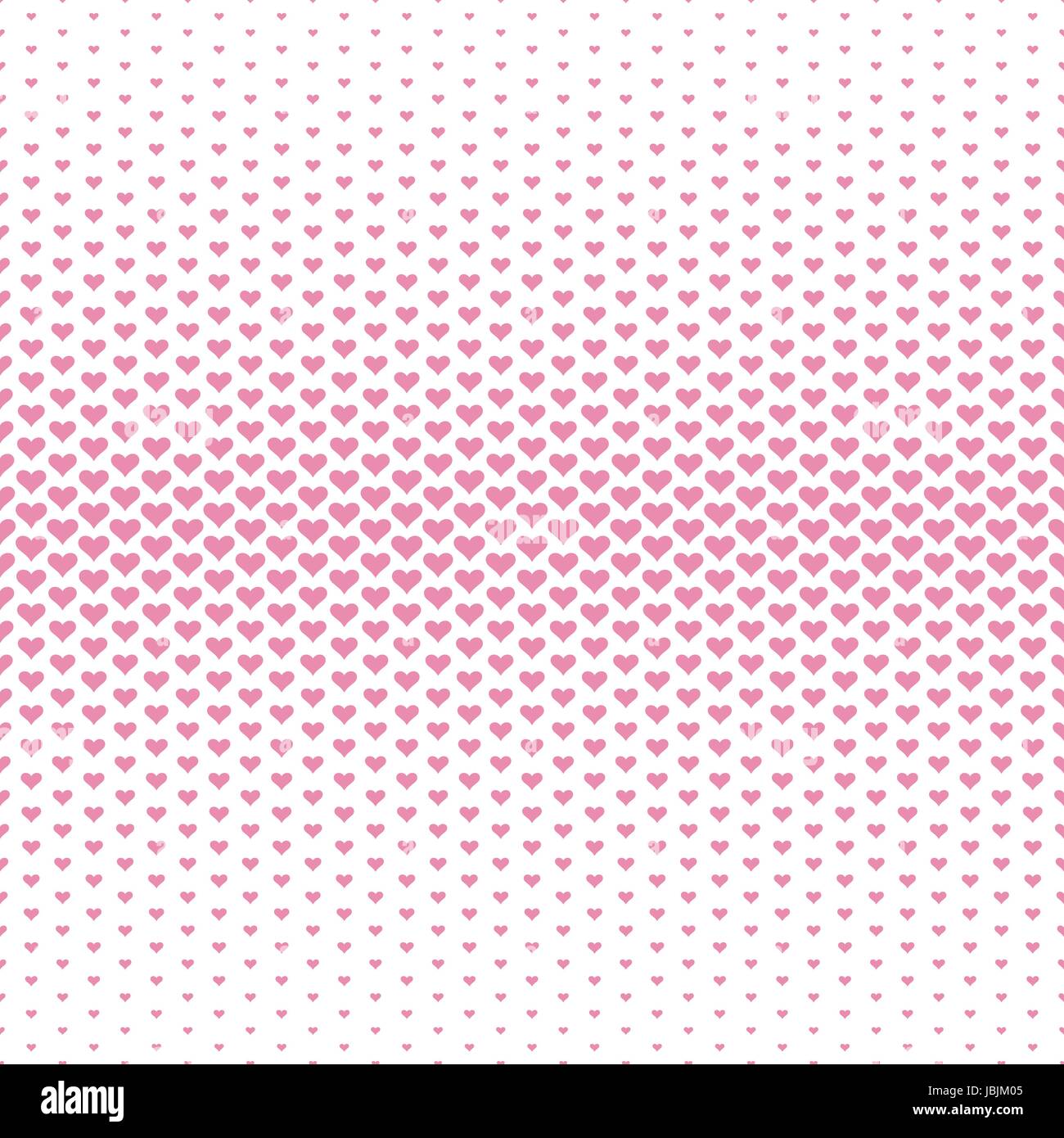 Seamless pattern. St. Valentine's Day halftone background. Modern ...