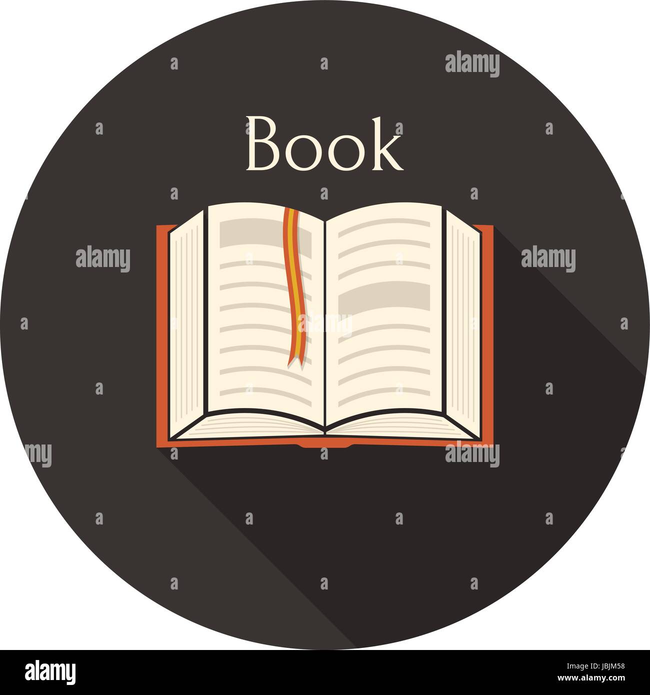 Student book icon vector vectors hi-res stock photography and images ...