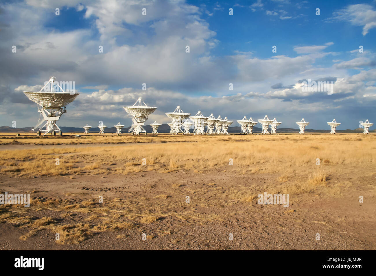 An Early evening shot at the VLA Stock Photo - Alamy