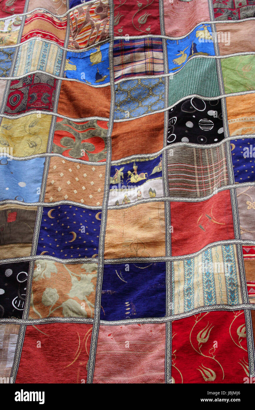 handmade quilt as background Stock Photo - Alamy