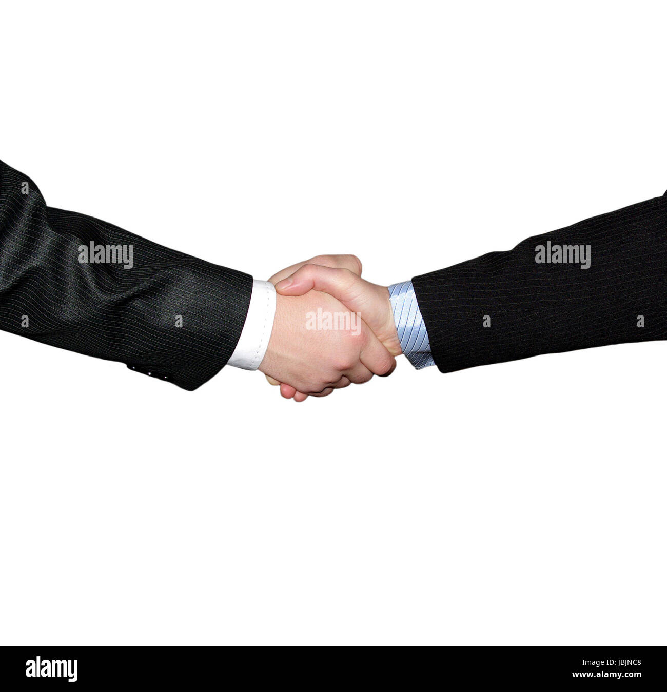 handshake on a white background Stock Photo - Alamy