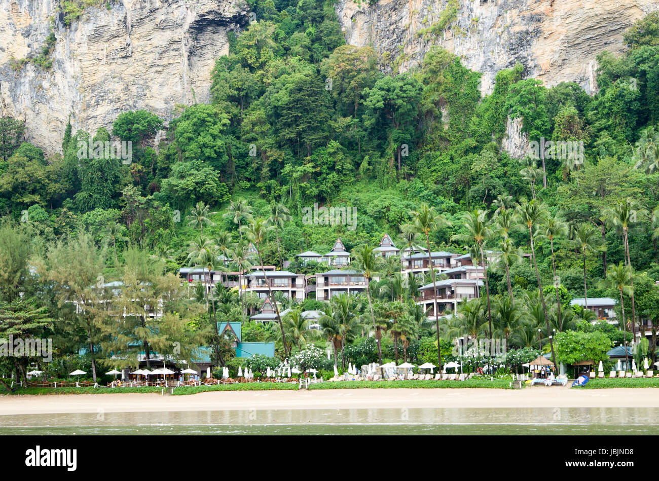 luxury hotel in the rock Stock Photo - Alamy