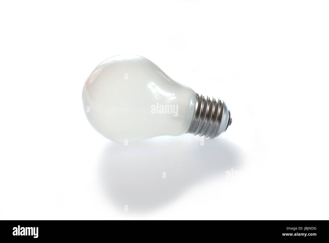 Electric bulb on a white background Stock Photo - Alamy