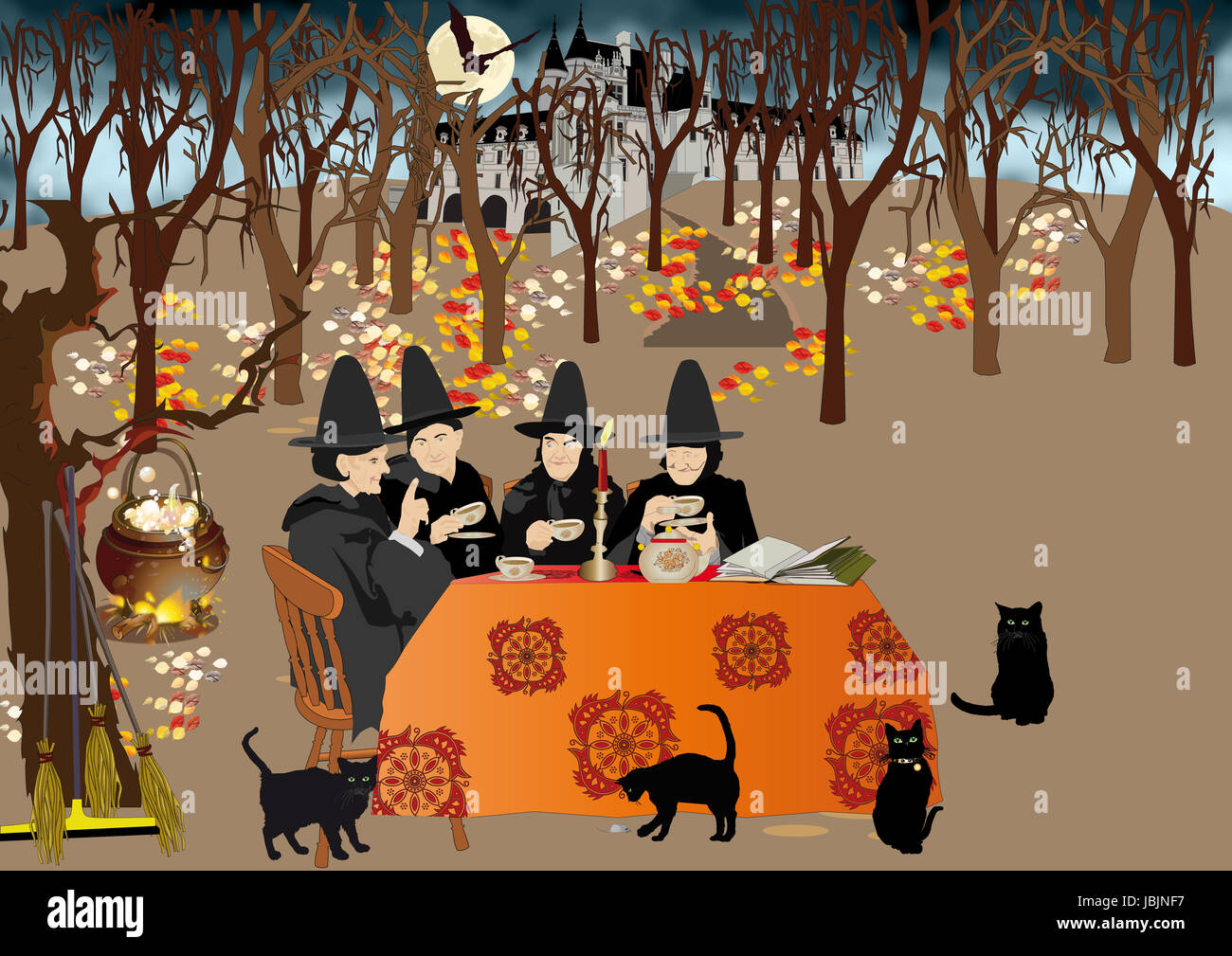 Witches castle hi-res stock photography and images - Alamy