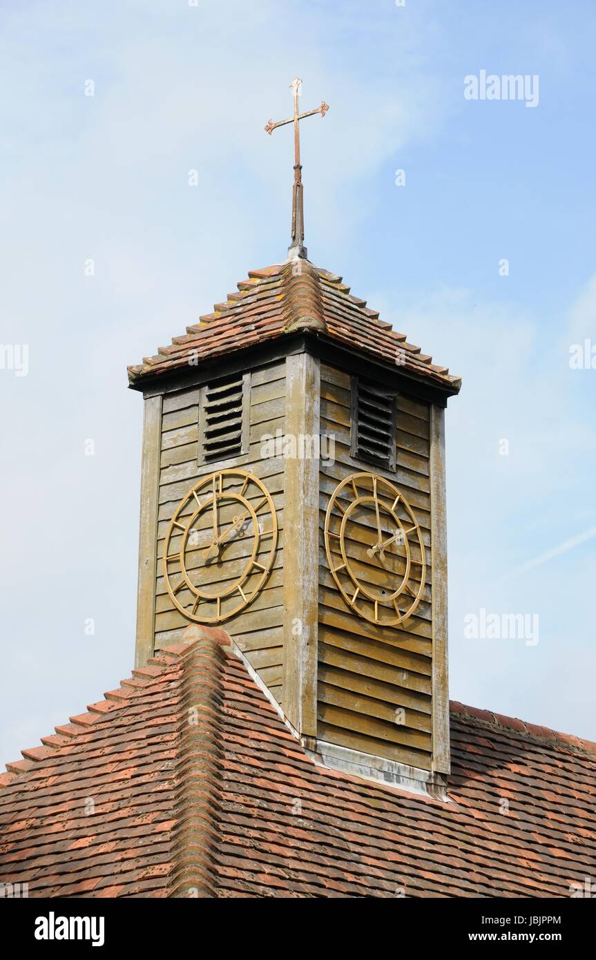 Church turret clock hi-res stock photography and images - Alamy