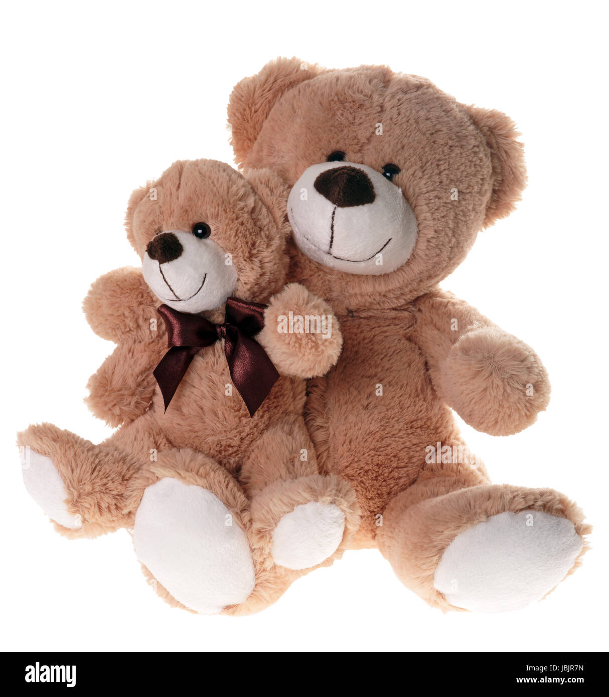 two teddy bears friends Stock Photo - Alamy