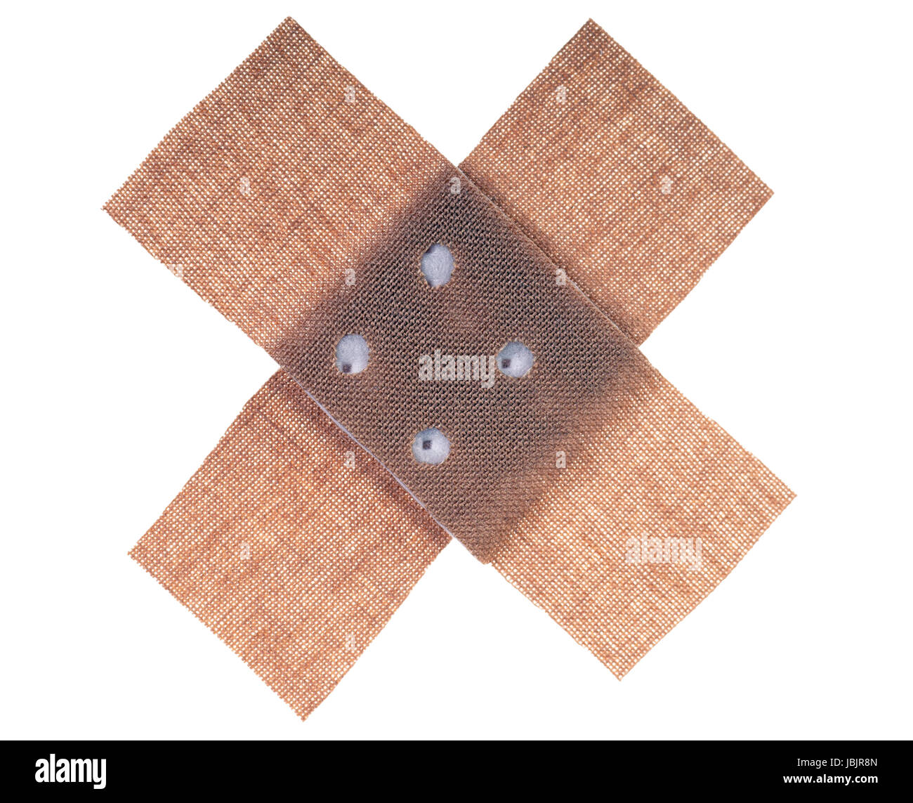 Wound plaster isolated over a white background Stock Photo - Alamy