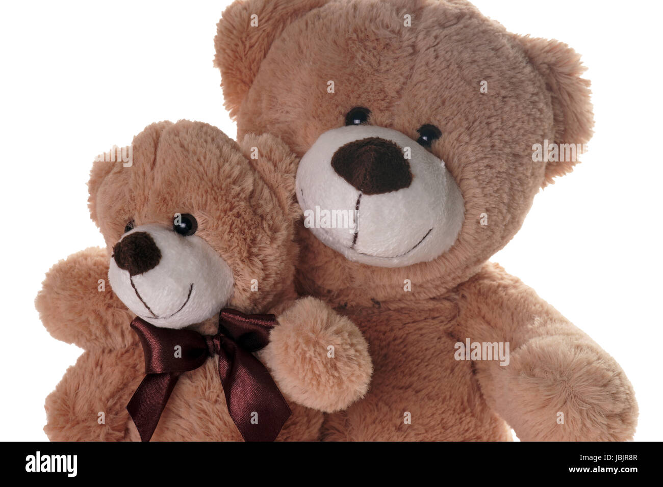 two teddy bears friends Stock Photo - Alamy