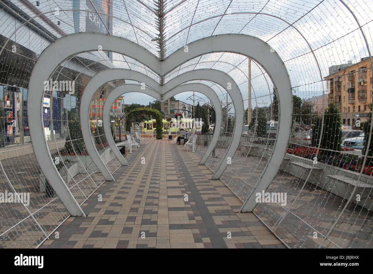 the transition in the shape of a heart Stock Photo - Alamy