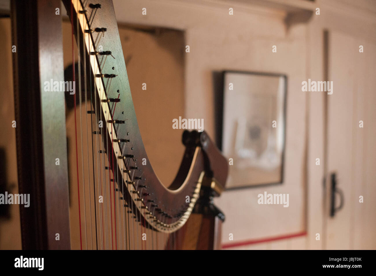 one of 16 pictures of the welsh Triple Harp taken in natural light at a ...