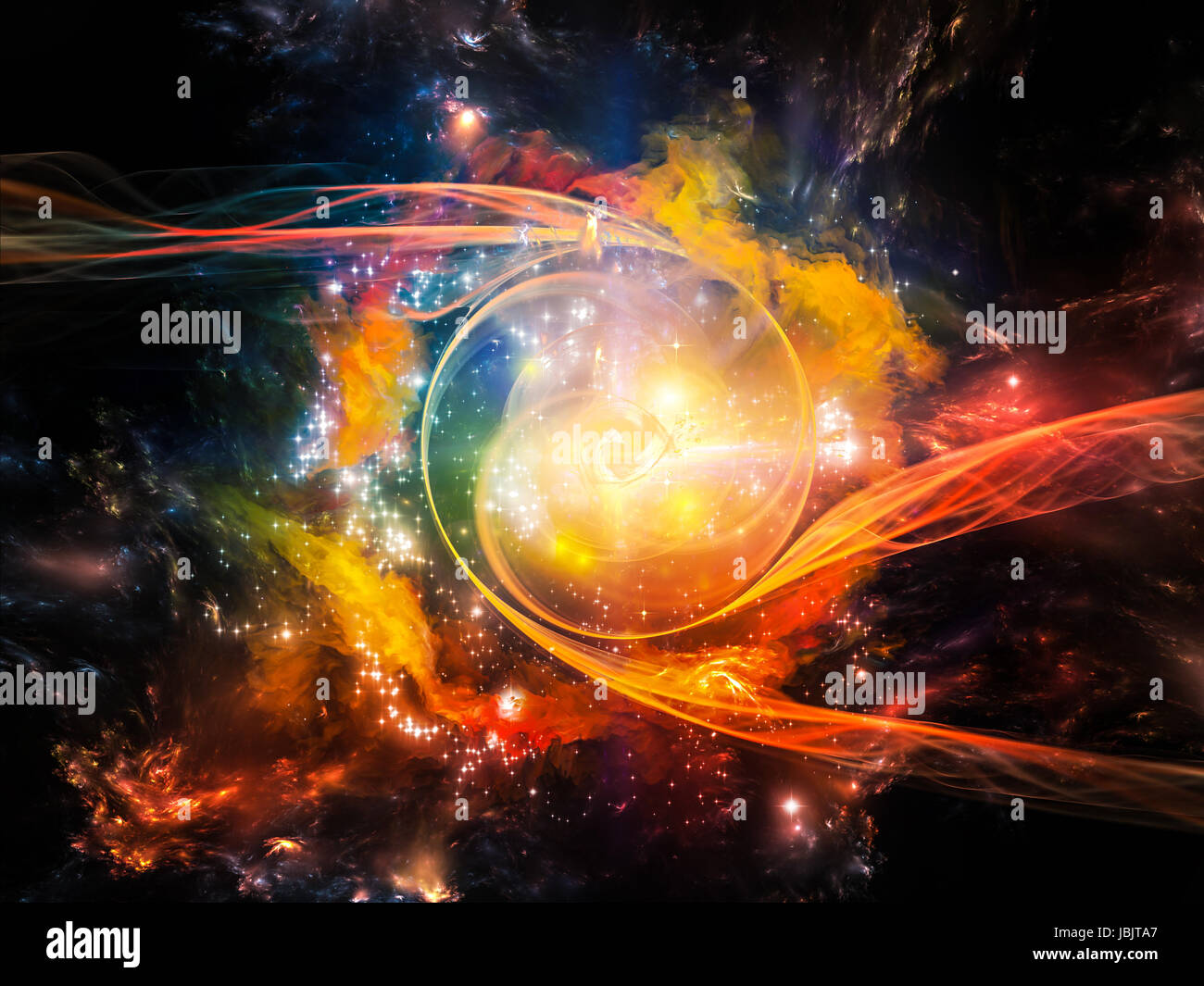 Space Vortex series. Artistic background made of translucent vortex ...