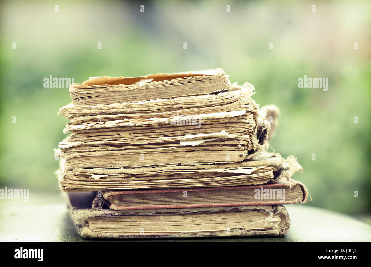 Pile of Old books Stock Photo - Alamy