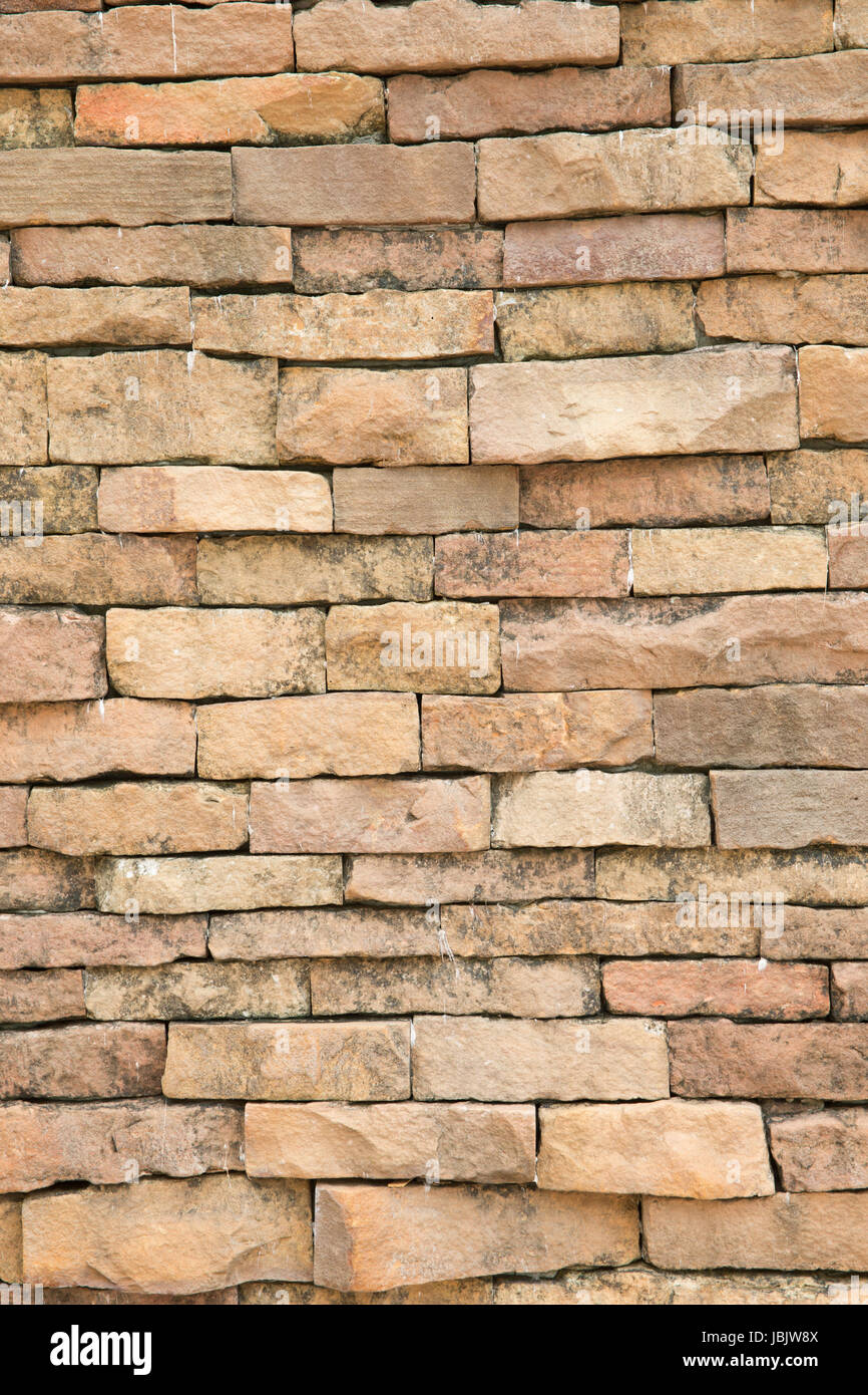 Modern stone brick wall background Stock Photo - Alamy