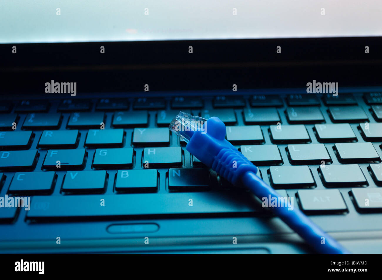 Internet via cable hi-res stock photography and images - Alamy