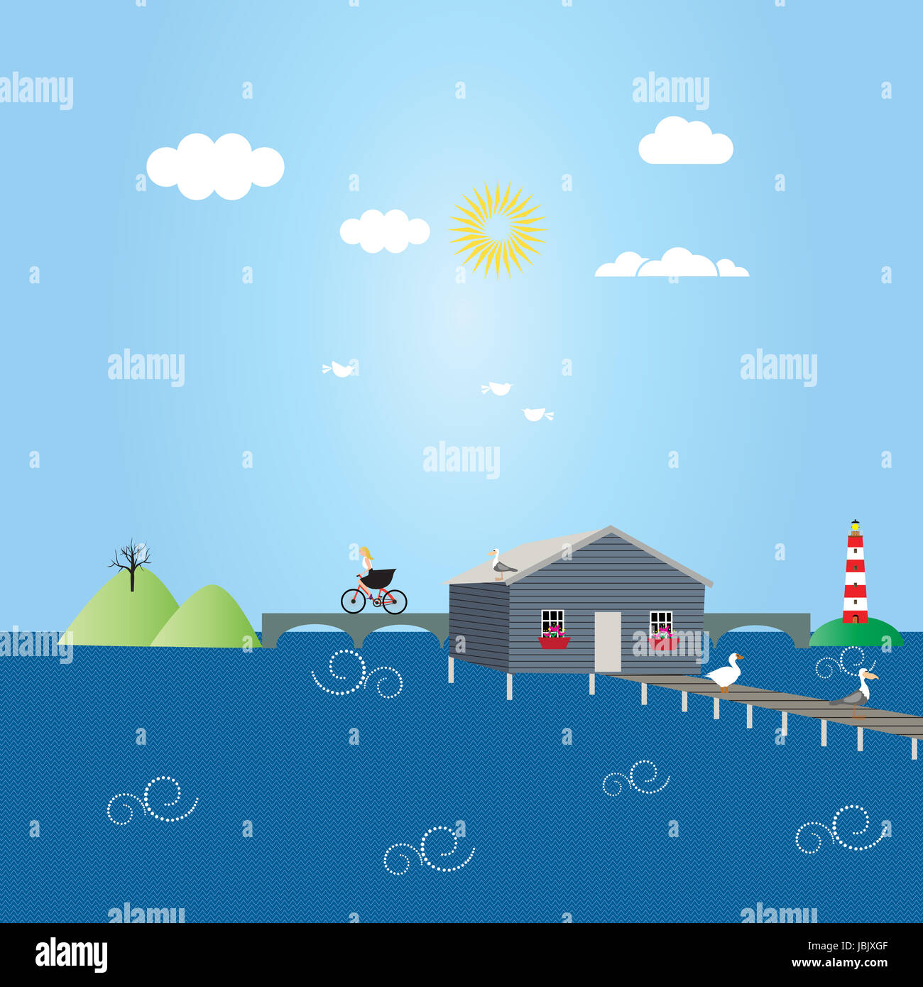 cycle salt water Stock Photo - Alamy