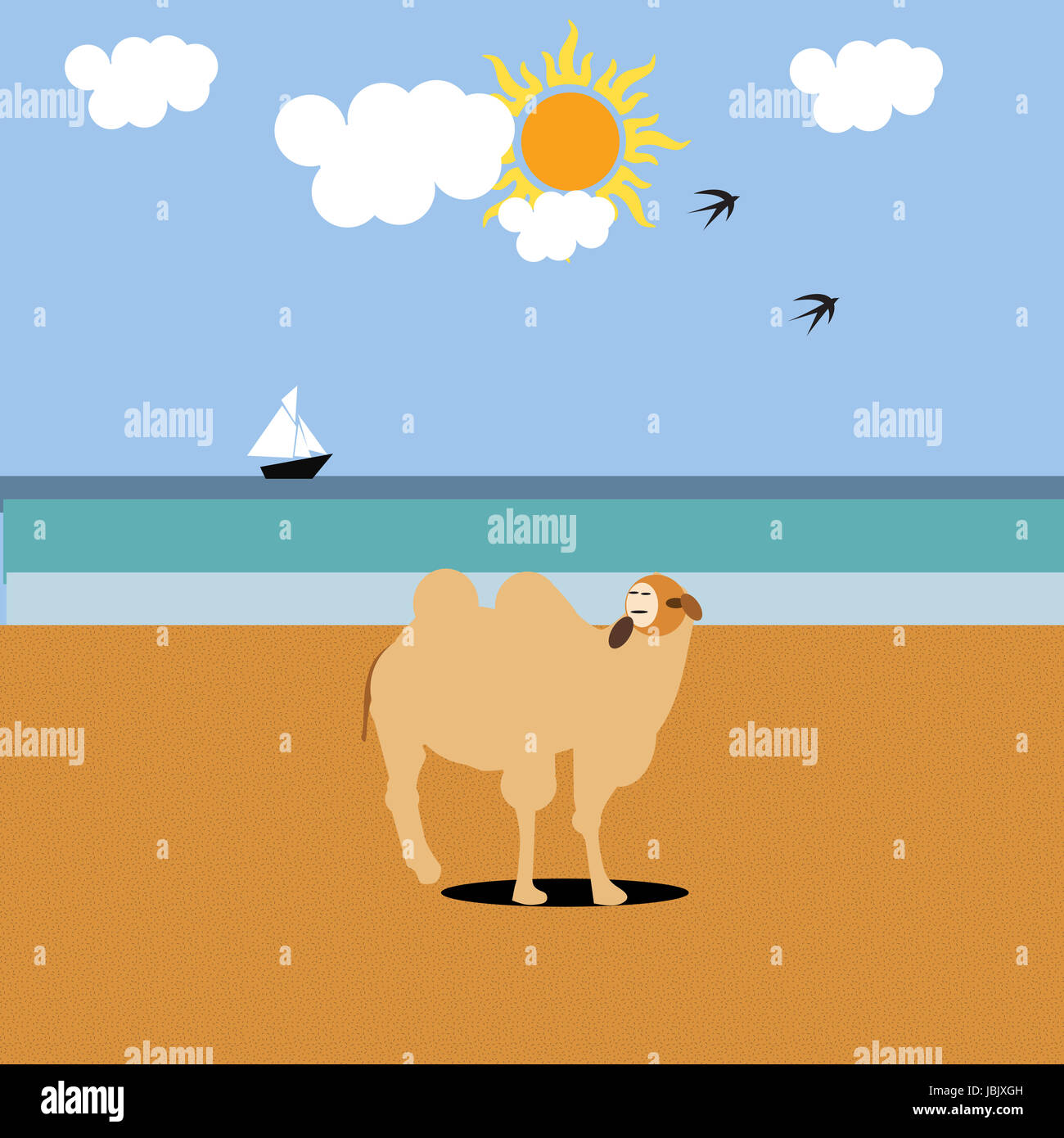 Camel boat hi-res stock photography and images - Alamy