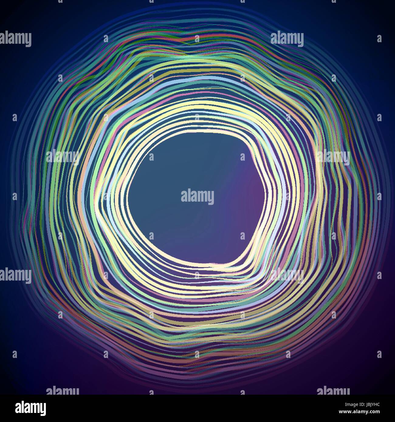 Abstract Moire Texture Vector. Moire Waves. Modern Creative Backdrop ...