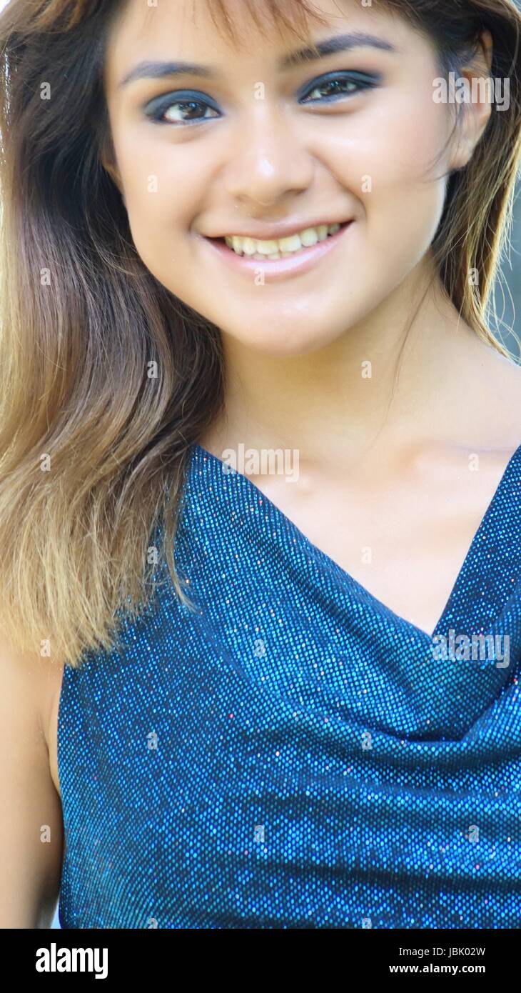 Beautiful Female Youngster Stock Photo - Alamy