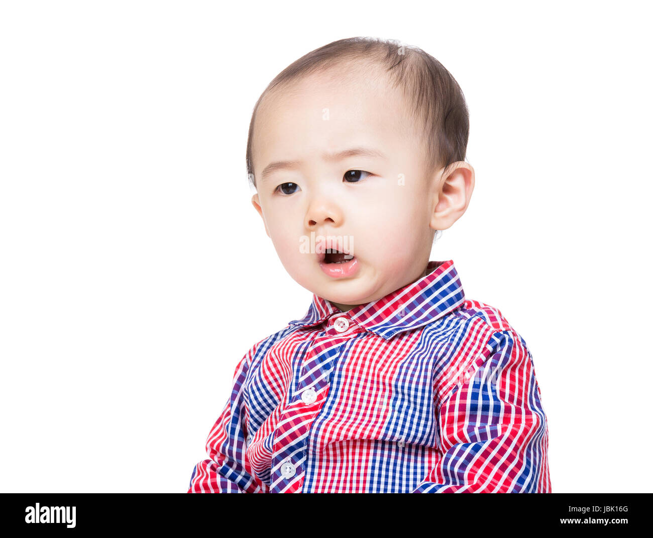 Asia baby boy shocking Stock Photo - Alamy