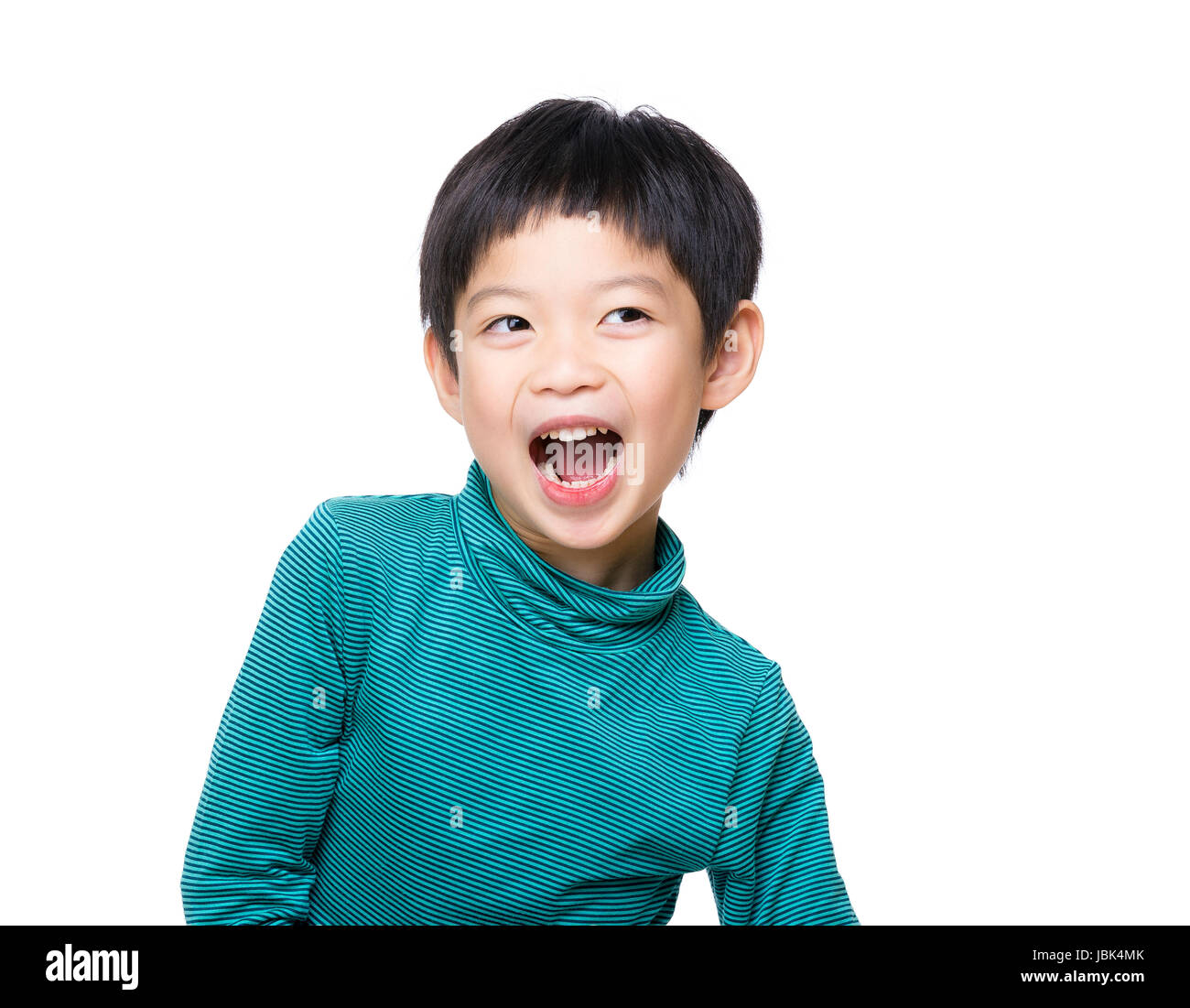 Asia little boy excited Stock Photo - Alamy