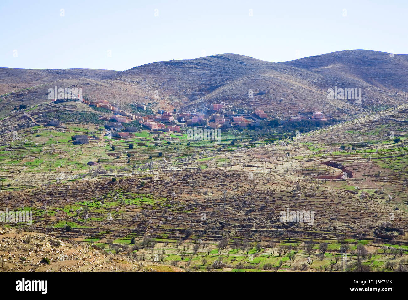 market town maghreb Stock Photo - Alamy