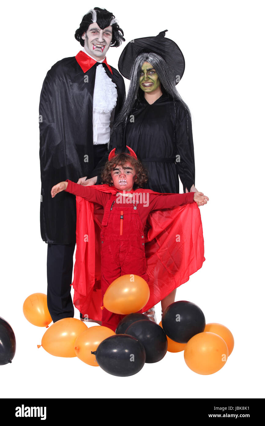 An evil family Stock Photo - Alamy