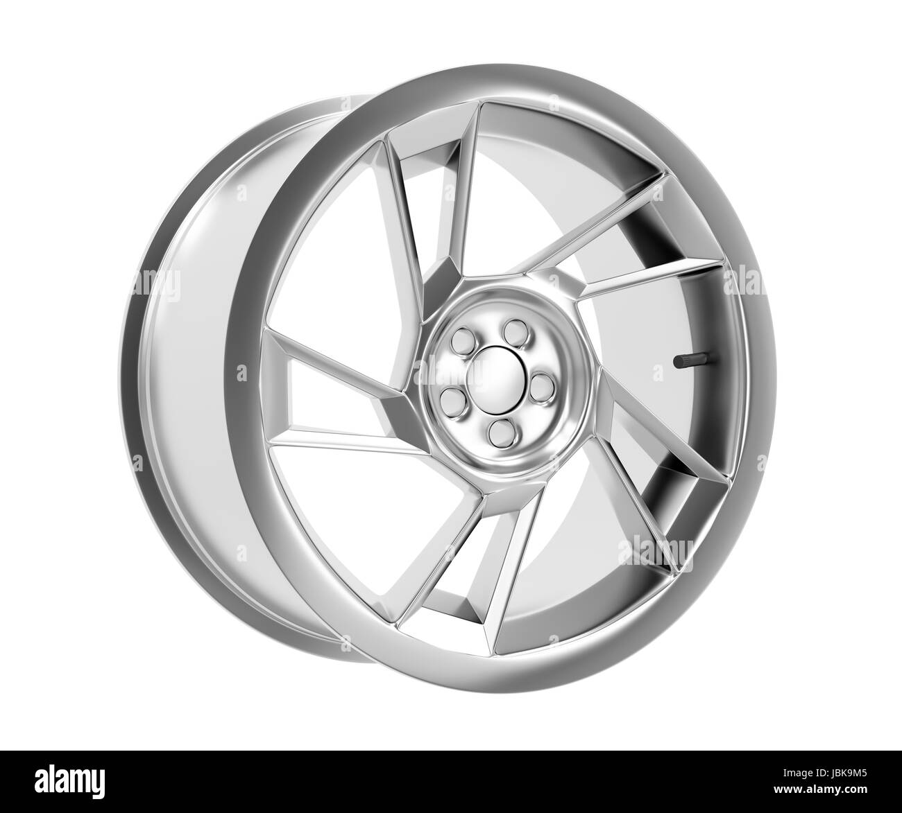 Car alloy rim isolated on white background Stock Photo - Alamy
