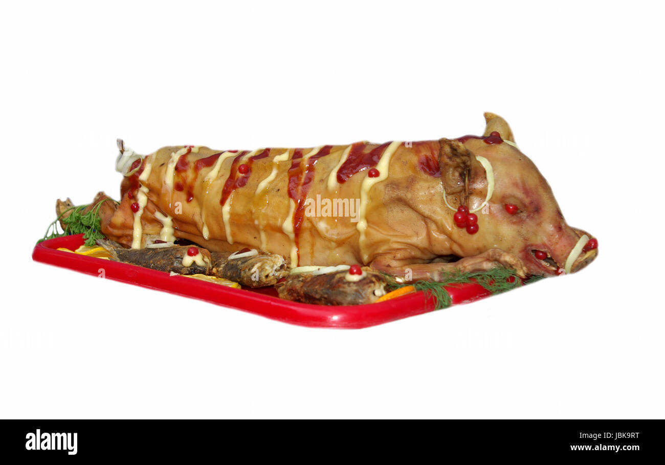 Pig head lechon hi-res stock photography and images - Alamy