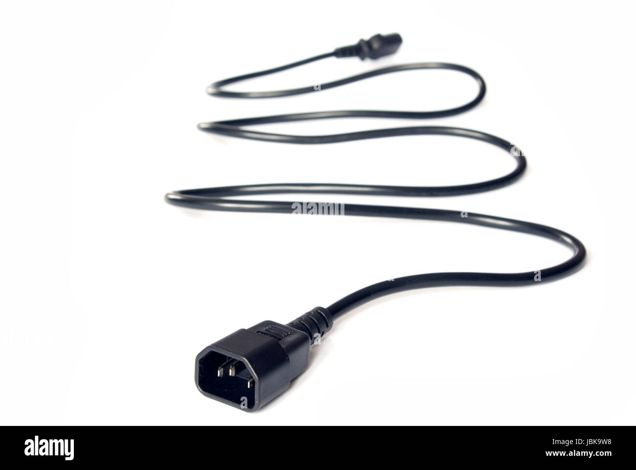 cable on a white background Stock Photo - Alamy