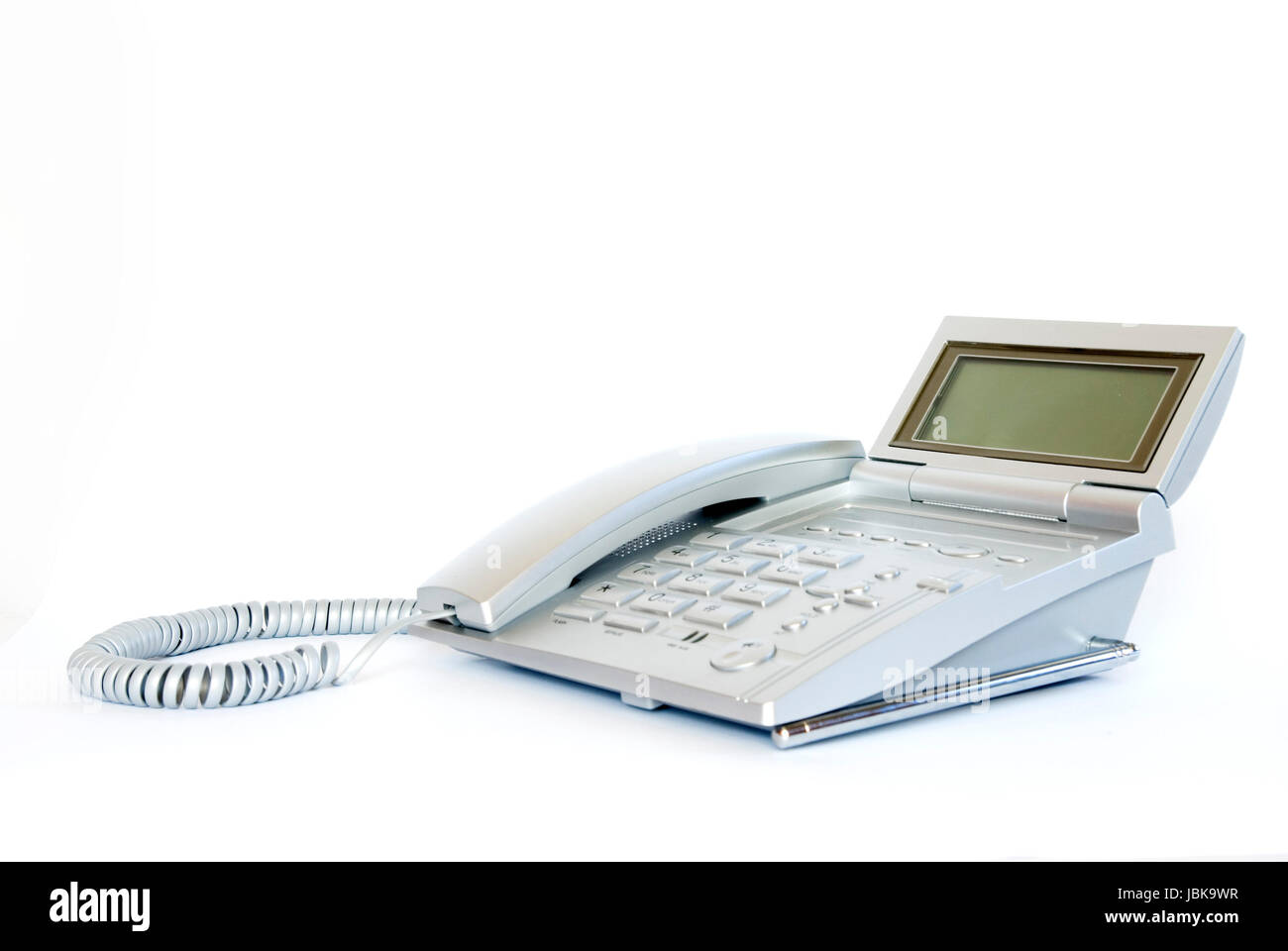 Still life shot of office telephone Stock Photo - Alamy