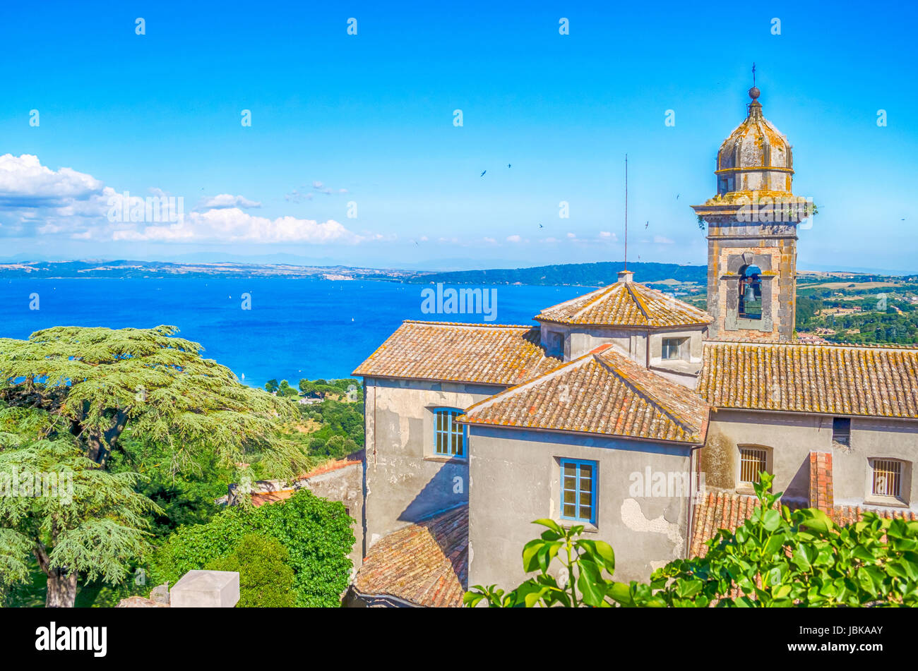 View of the odescalchi castle hi-res stock photography and images - Alamy