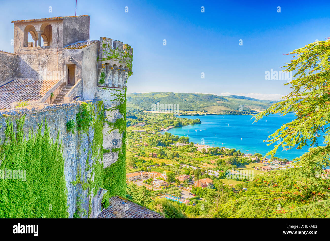 View of the odescalchi castle hi-res stock photography and images - Alamy