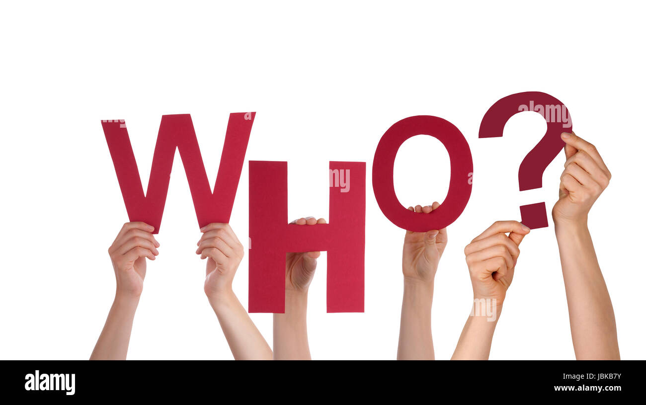 Hands holding sign question mark Cut Out Stock Images & Pictures - Alamy