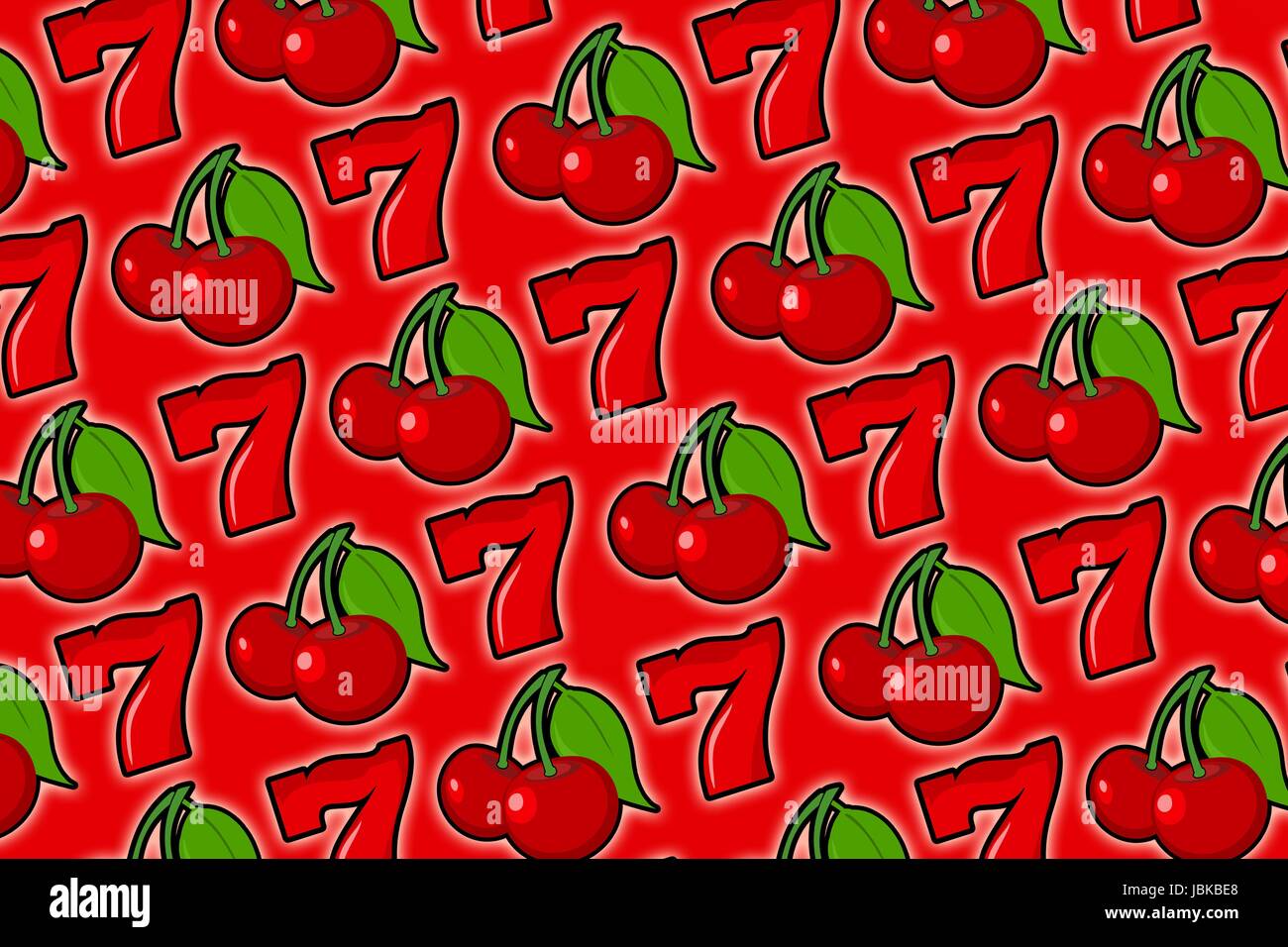 Red Casino Slot Games Concept Background Illustration Stock Photo - Alamy