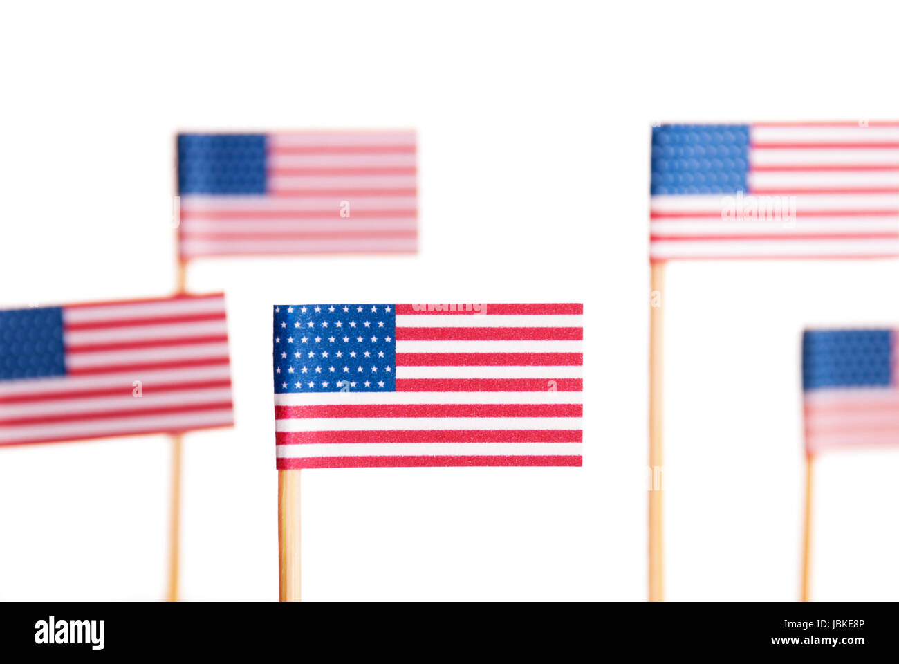 Miniature american flags Cut Out Stock Images & Pictures - Alamy
