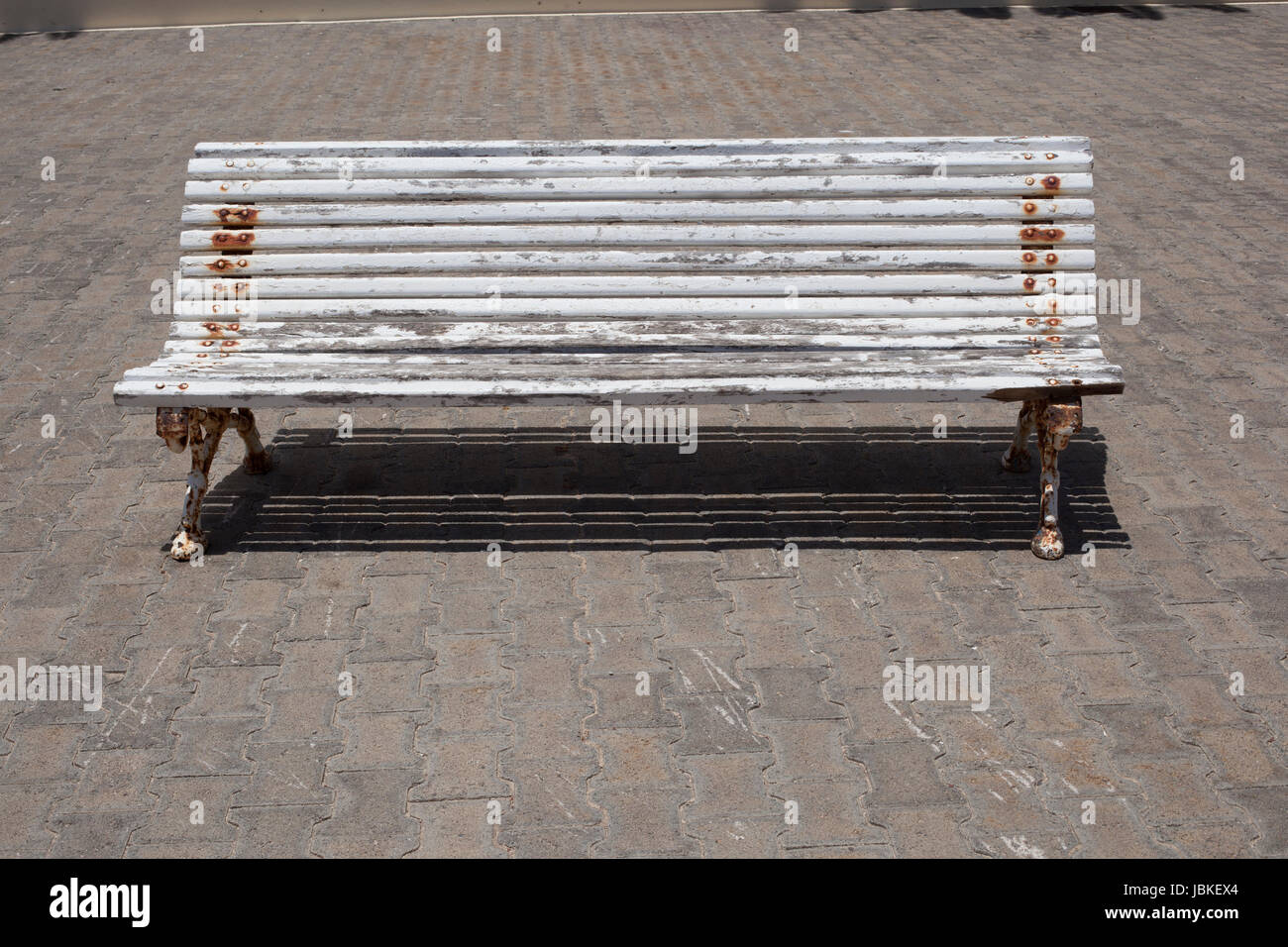 rusty park bench Stock Photo - Alamy