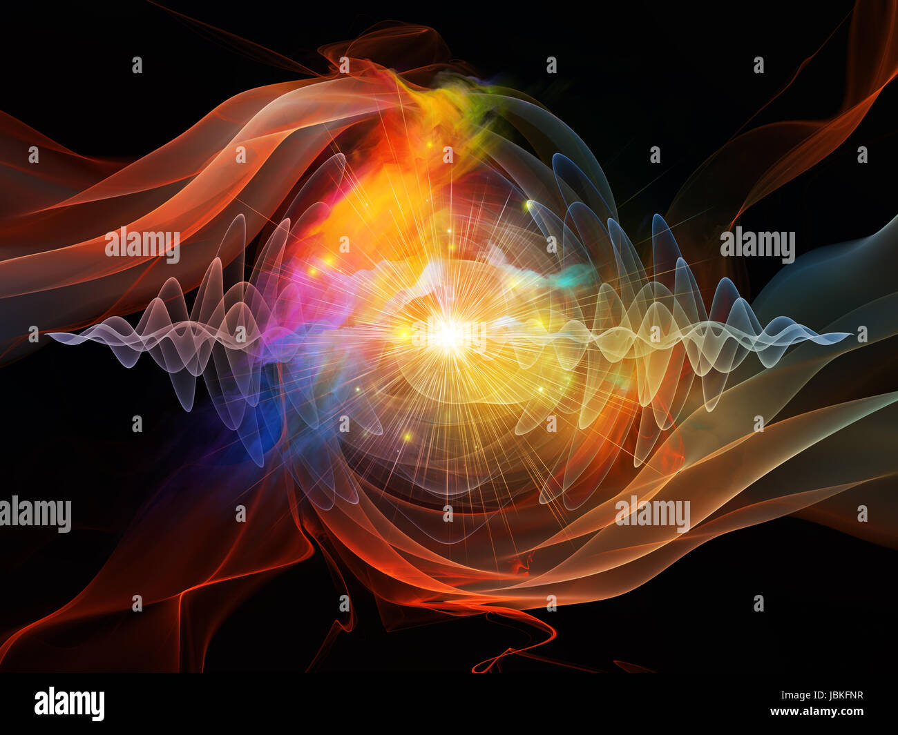 Space Vortex series. Artistic background made of translucent vortex ...