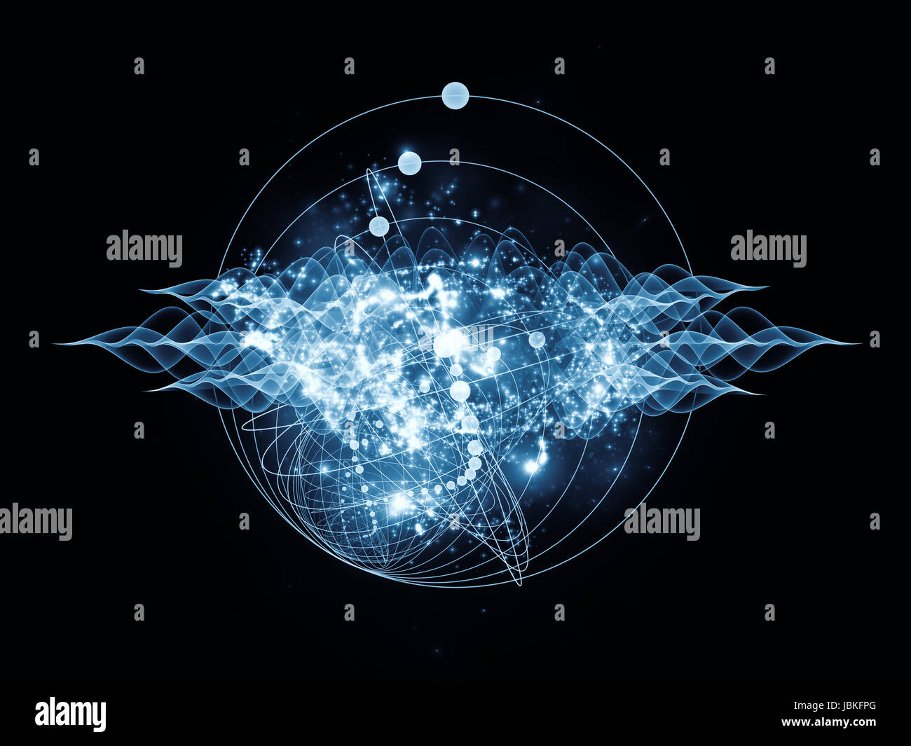 Atomic series abstract concept atom hi-res stock photography and images ...