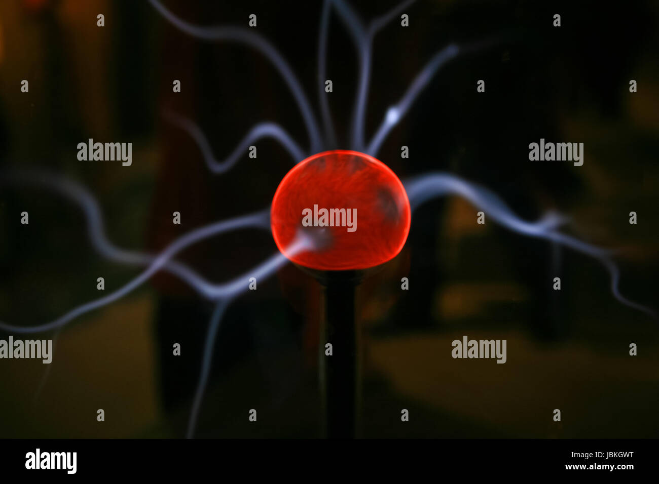 Plasma sphere with smooth magenta-blue flames Stock Photo - Alamy