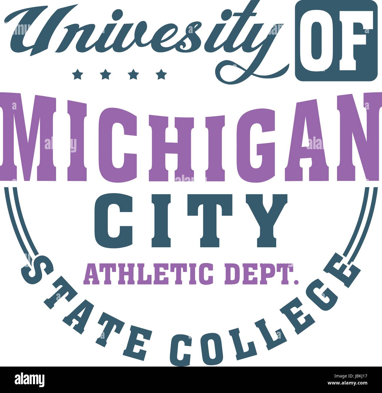 Vintage university sports Stock Vector Images - Alamy